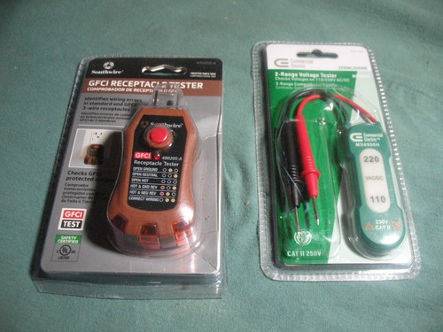 ground fault outlet and voltage tester | eBay