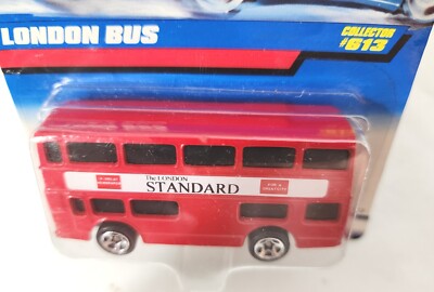 1998 Hot Wheels Red Daimlier Fleetline/ London Bus #613,China Base. | eBay