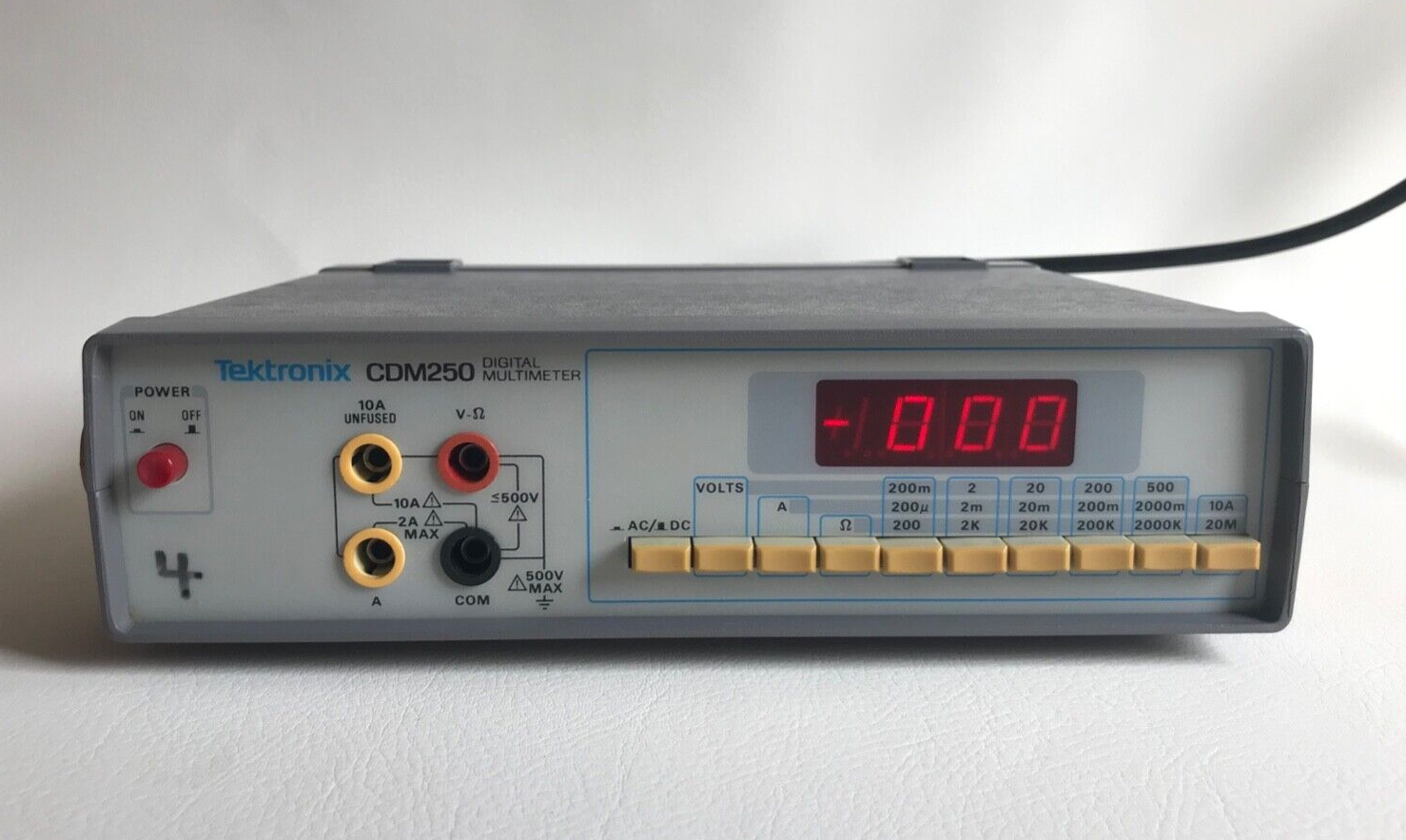TEKTRONIX CDM250 DIGITAL MULTIMETER ~ AS IS/UNTESTED | eBay