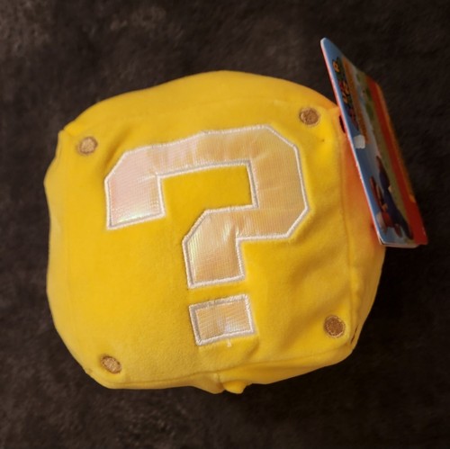 Nintendo Super Mario Bros Yellow Question Mark Block Coin w/ Sound ...