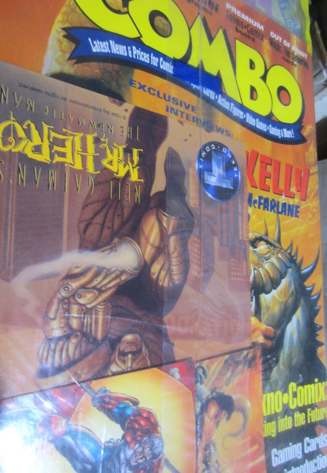 Lot of 4: Combo Magazine 1, 3, 7, 10 Sealed With All Prono Inserts (New ...