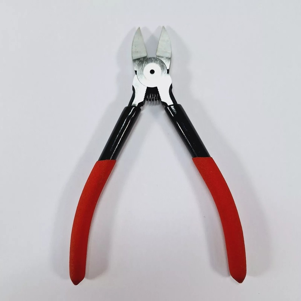 Flush Cut Electrical Wire Cable Cutters Cutting Side Snips Flush Nipper ...