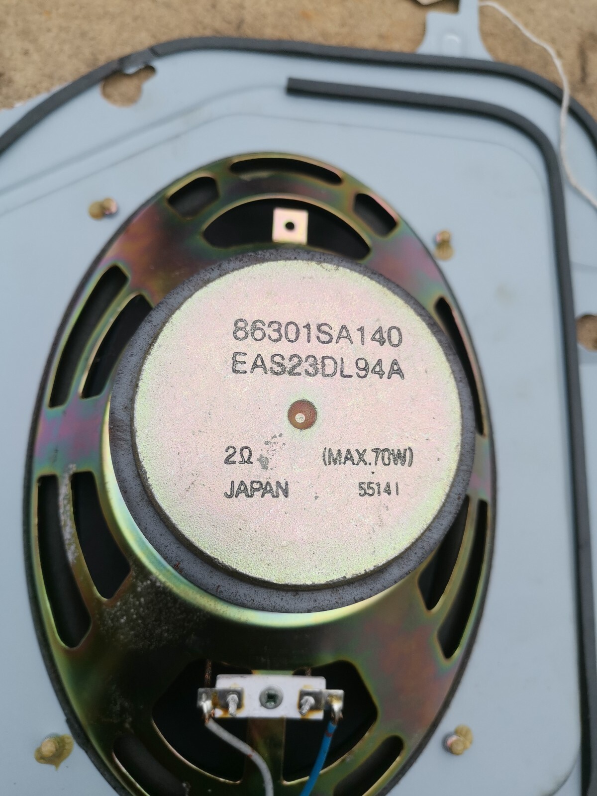 FOR SUBARU FORESTER SG5 SG9 SUBWOOFER BOOT SPEAKER 2004-2008 86301SA140 ...