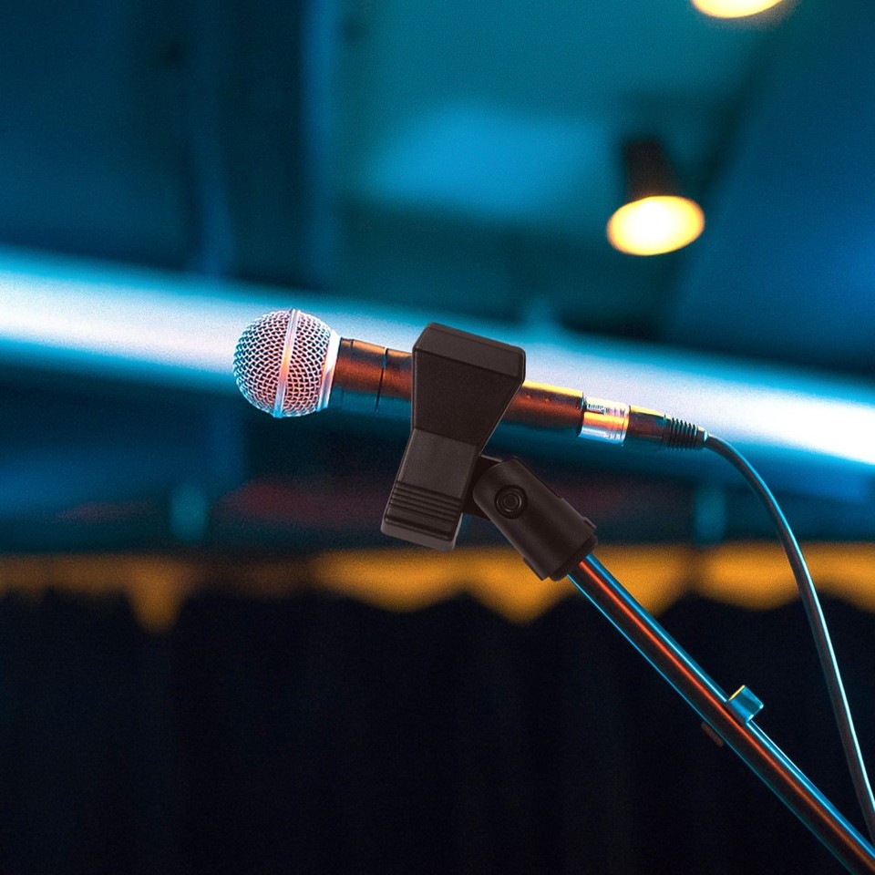 3PCS Mic Clip Microphone Stand Clip Mic Stand Cable Clips Mic Clip ...