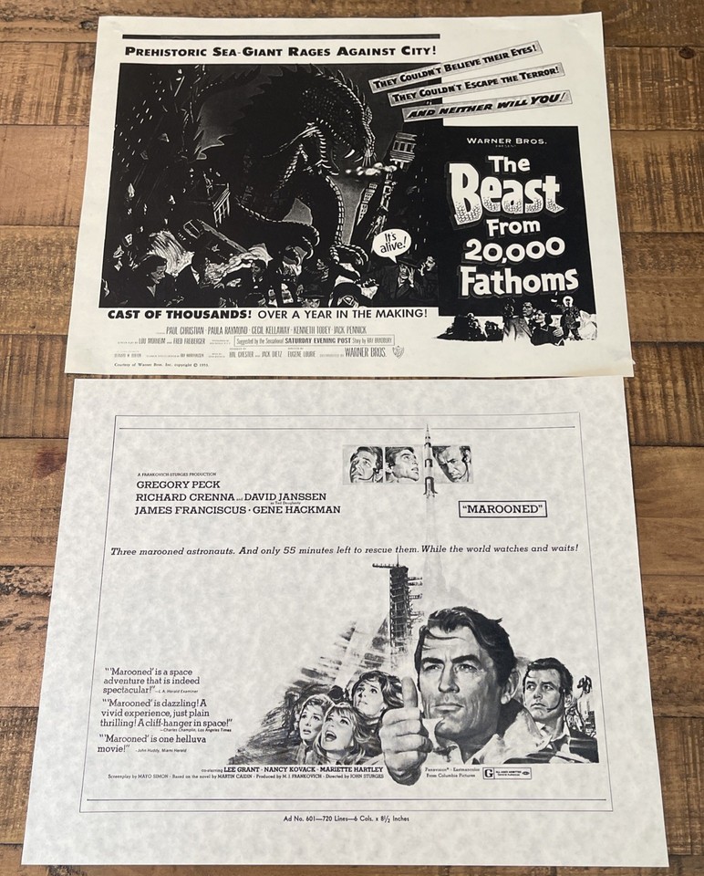 Lot of 10 B/W Copy Scan Movie Poster See Photos For Movie Titles | eBay
