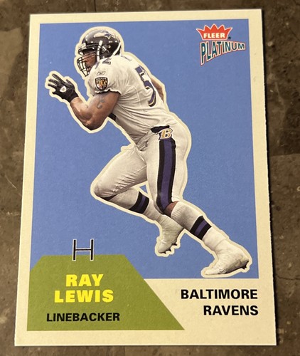 2002 Fleer Platinum #46 Ray Lewis Baltimore Ravens NFL HOF NM-MT 💪 | eBay