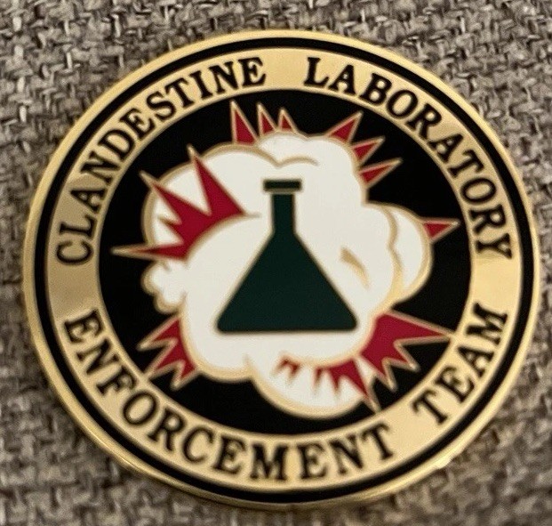 Discontinued DEA Clan Lab Challenge Coin - Only available at the DEA ...