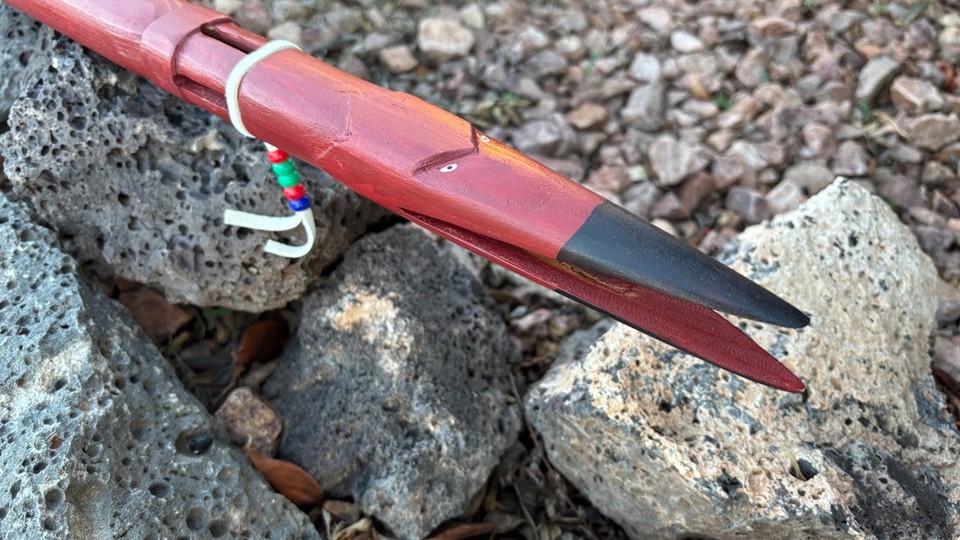 Native American Style Flute - Lakota Sioux Replica Love Flute ...