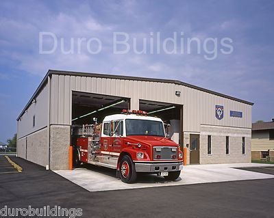 DuroBEAM Steel 40'x100'x16' Metal Building Kit EMT Police Fire ...