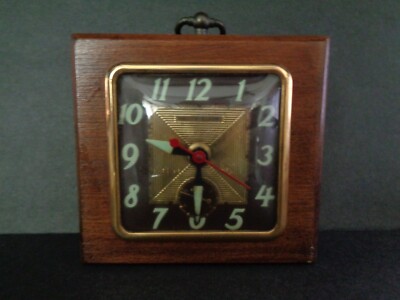 Vintage United Clock Co Electric Mantel Clock - Art Deco Style - Mfg ...