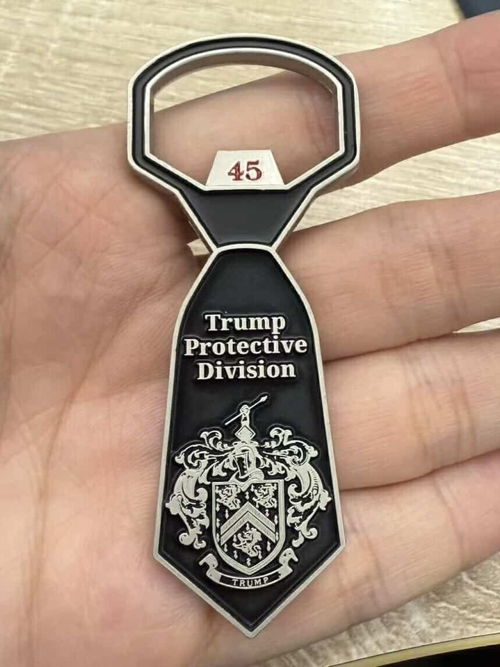U S Secret Service President TRUMP Protective Division challenge Coin ...