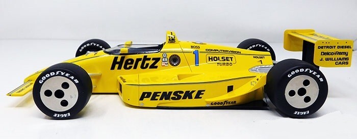 AL UNSER SR PC17 PENSKE HERTZ INDY 500 REPLICARZ 1:18 R18046 RESIN RACE ...