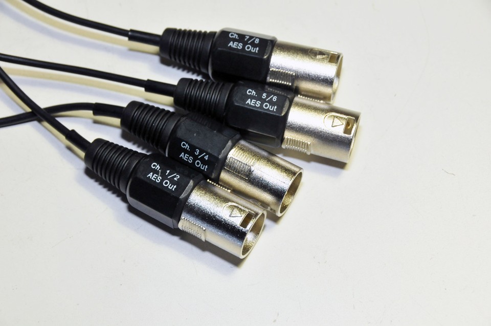 AJA Kona Breakout Cable XLR Version 8ch AES I/O Component Vid Out Ref ...
