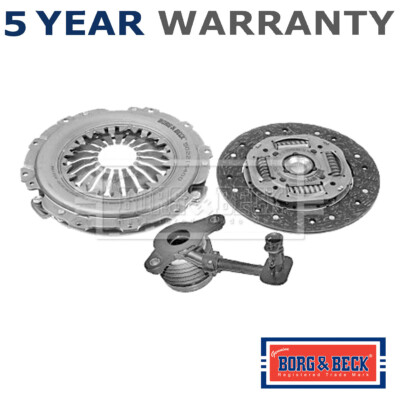 Borg & Beck Clutch Kit Fits Renault Clio Megane Modus Scenic 1.5 dCi ...