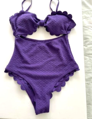 One Piece Swimsuit with cut outs medium NWOT- Beautiful Suit | eBay