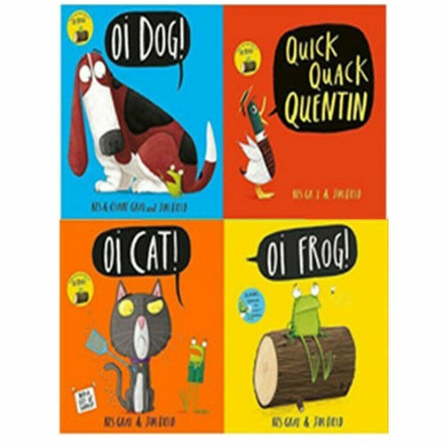 Kes Gray Oi Frog and Friends Series Collection 4 Books Set Oi Frog!,Oi ...