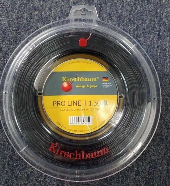 Kirschbaum Pro Line II 1.30mm 16g Tennis Racquet String 660ft Reel ...