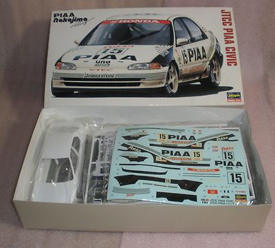JTCC PIAA Honda Civic model kit Hasegawa Brand new in box Ultra RARE | eBay