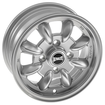 Classic Mini Aluminium wheel 12"x5" Silver Ultralite ULML1 Offset ET30 ...