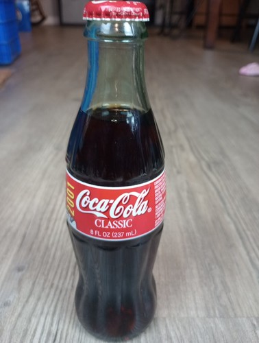 2001 NASCAR Bobby Labonte #18 Coca Cola Racing Coke Bottle 8oz Unopened ...