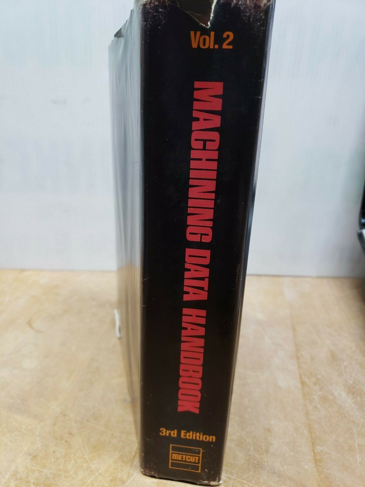 Machining Data Handbook Vol 2/ 3rd Edition (FC13-2) | eBay