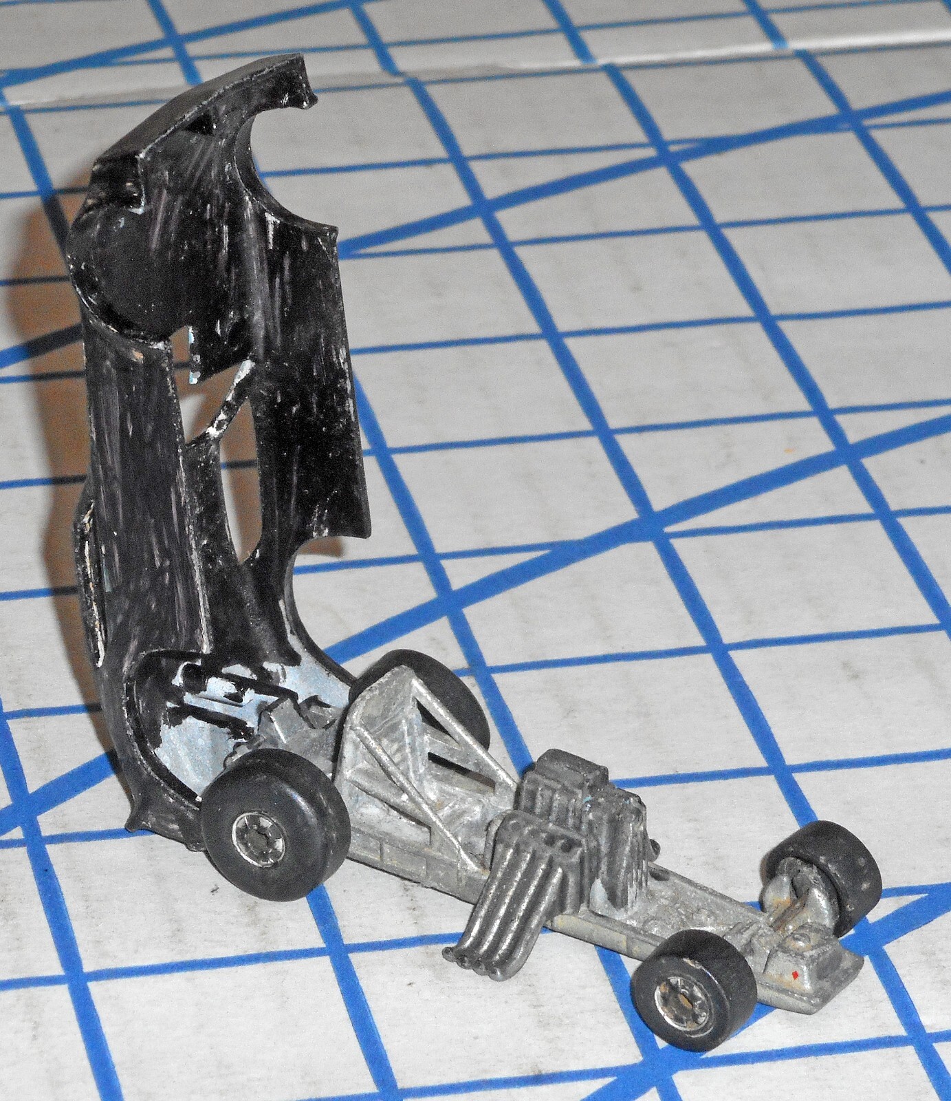 Lot of 9 Mattel Hot Wheels Chevy Corvette Stingrays incl. Trix Dragster ...