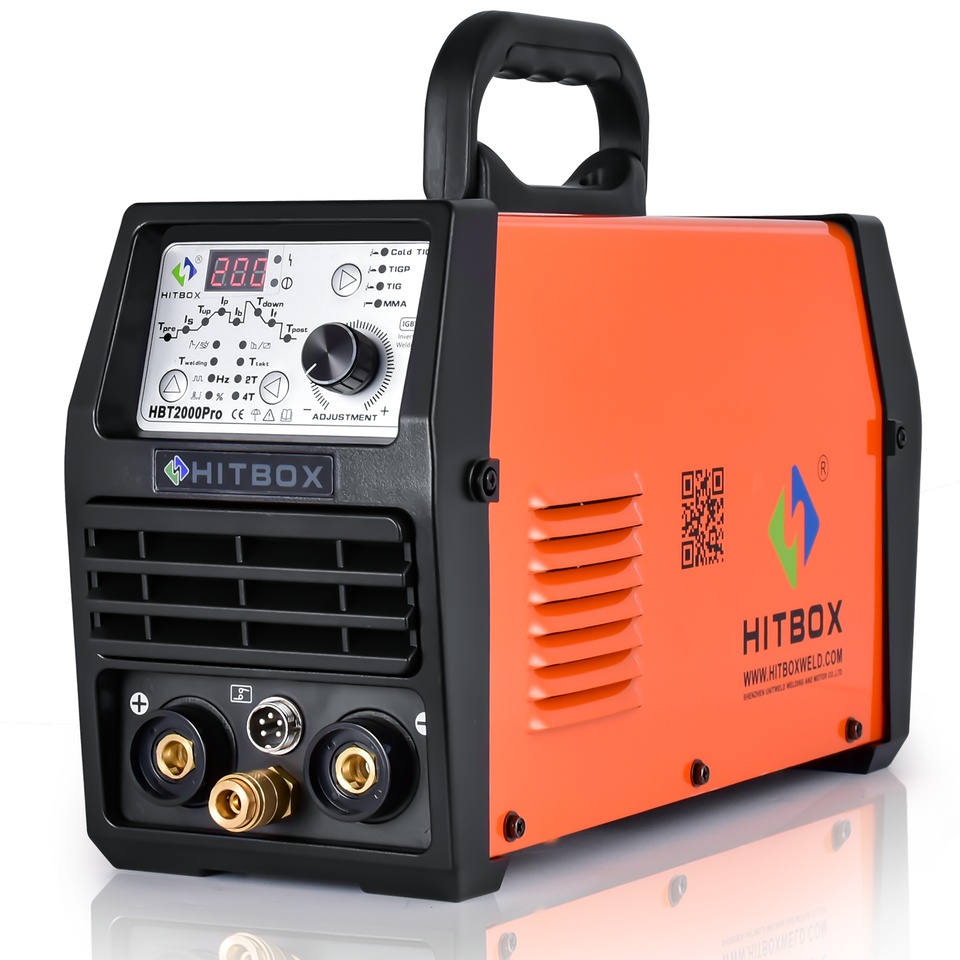 110V 220V Cold TIG Welding Machine 4IN1 200Amp Pulse HF TIG Spot TIG ...