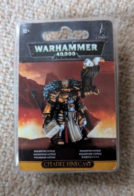 Inquisitor Coteaz OOP old sculpt NIB Games workshop Warhammer 40k ...