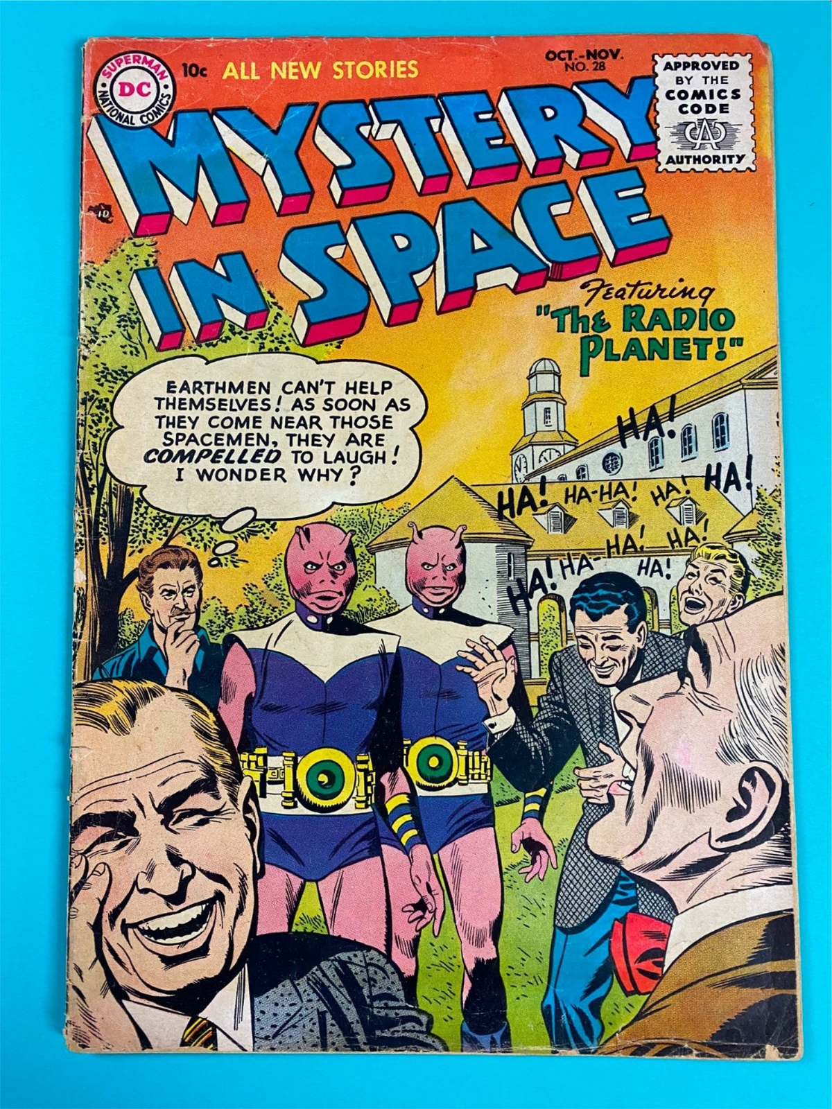 MYSTERY IN SPACE # 28 Comic ~ 1955 ~ DC SILVER AGE Space-Cabbie | eBay