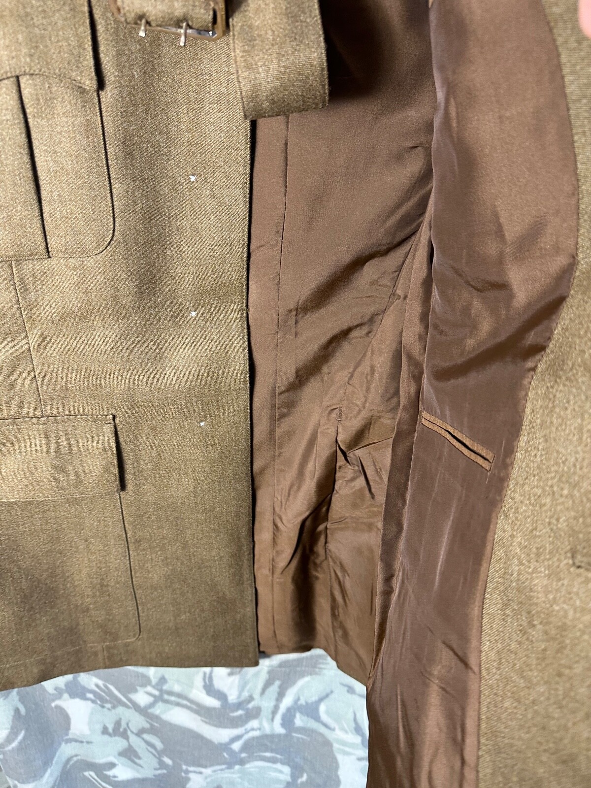 NEW British Army FAD No2 Mens Dress Uniform Jacket & Belt Included- 194 ...