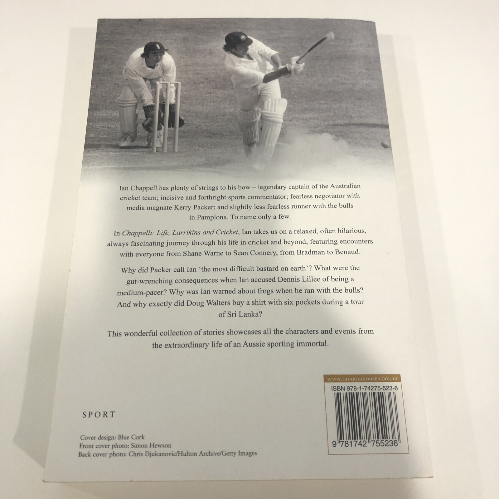 Chappelli Life, Larrikins & Cricket, Hand Signed, Ian Chappell | eBay