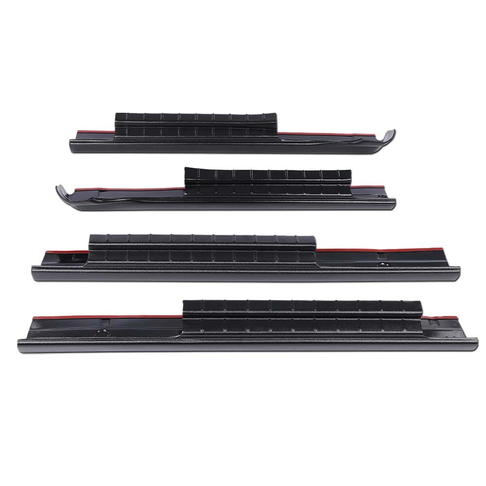 Rocker Panels Guard Plastic Fit For 2014-2018 Silverado/Sierra 1500 ...