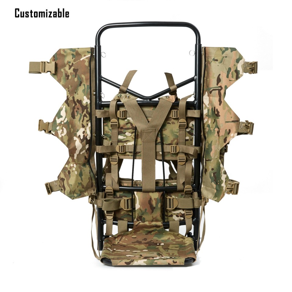MT Aluminum External Frame Military Extra Large Load Hunting MOLLE ...