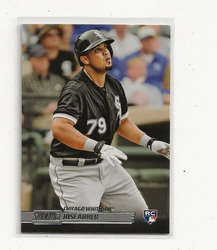 2014 Topps Stadium Club Baseball #100 Jose Abreu RC Rookie WHITE SOX | eBay