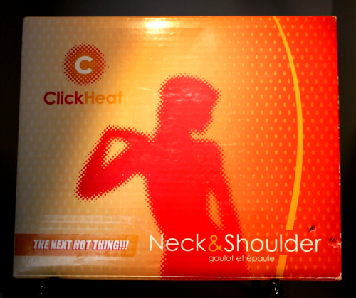 Genuine Click Heat Neck and Shoulder Reusable Portable Instant Heating ...