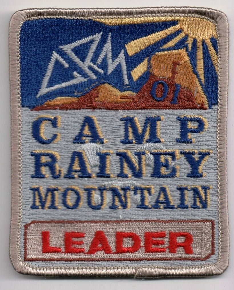 AJ BSA, Camp Rainey Mountain, 2001 Leader, Northeast Georgia Council GA ...