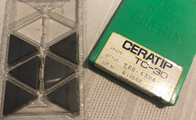 CERATIP Ceramic Inserts - TC-30 TNG-432A - Qty. 6 NEW | eBay