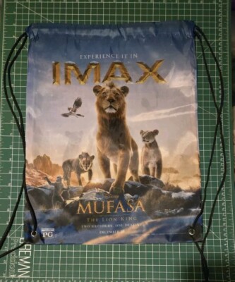 Mufasa The Lion King (2024) IMAX Drawstring Backpack | eBay