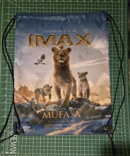 Mufasa The Lion King (2024) IMAX Drawstring Backpack | eBay
