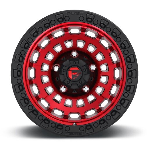 2017 Fuel Zephyr Candy Red Wheels Rims Fits Gladiator Wrangler ...