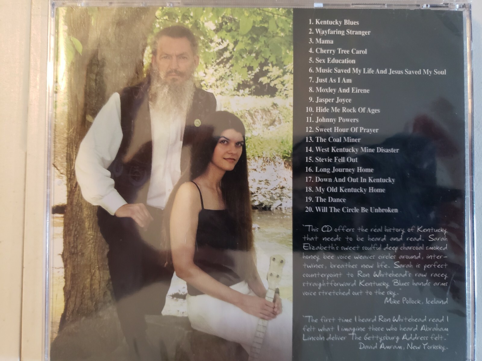 Kentucky: Poems Stories Songs by Sarah Elizabeth Burkey & Ron Whitehead ...