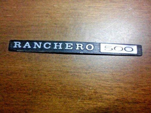 1975 Ford Ranchero - Ranchero 500 Dash Emblem | eBay