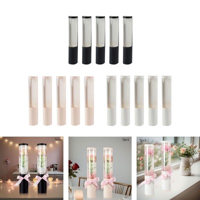 5x Single Flower Gift Box DIY Valentine's Day Gifts for Party ...