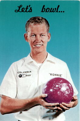 Bowling postcard promotes America's top indoor sport. | eBay