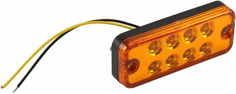8x Orange Marker Side Led Trailer Truck Lorry Recovery Position Lights ...