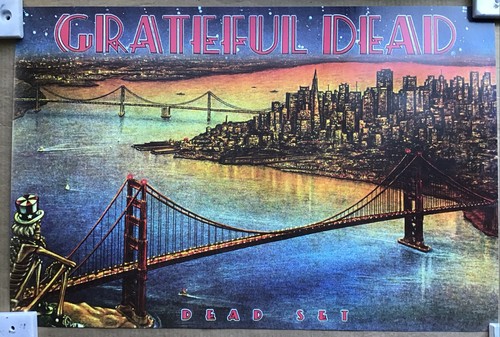 Dead Set Grateful Dead Album Cover Poster. Not A Copy. | eBay