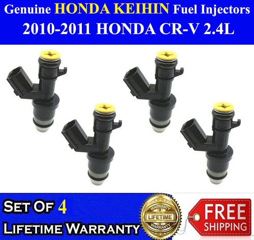 Re-Manufactured OEM 4X Honda KEIHIN Fuel Injectors For 2010-2011 HONDA ...