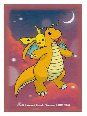 Dreamy Dragonite Individual Card Sleeve Pokemon Center Original | eBay