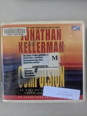 Shelf6 ~ audiobook on cds COMPULSION BYJONATHAN KELLERMAN | eBay