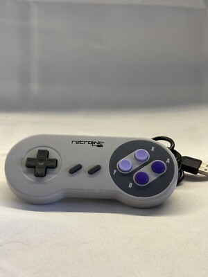RETROLINK Super Nintendo SNES Style USB PC & MAC Controller Control Pad ...